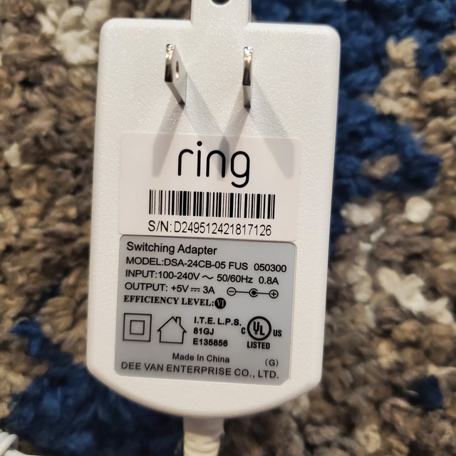 Ring Alarm 1st Gen Base Station 4HB1S70EN0 Power Supply Only for sale ...