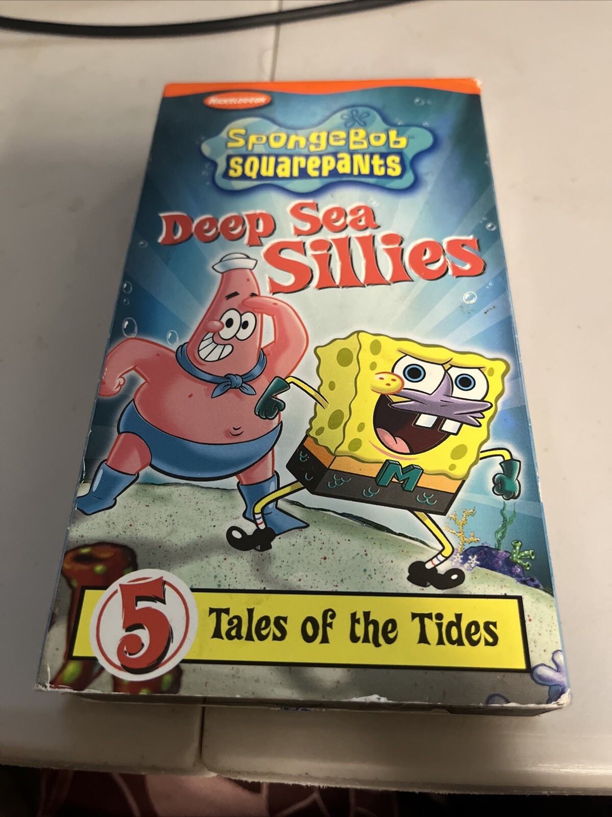 SpongeBob SquarePants Deep Sea Sillies (VHS, 2003) Nickelodeon 5 ...