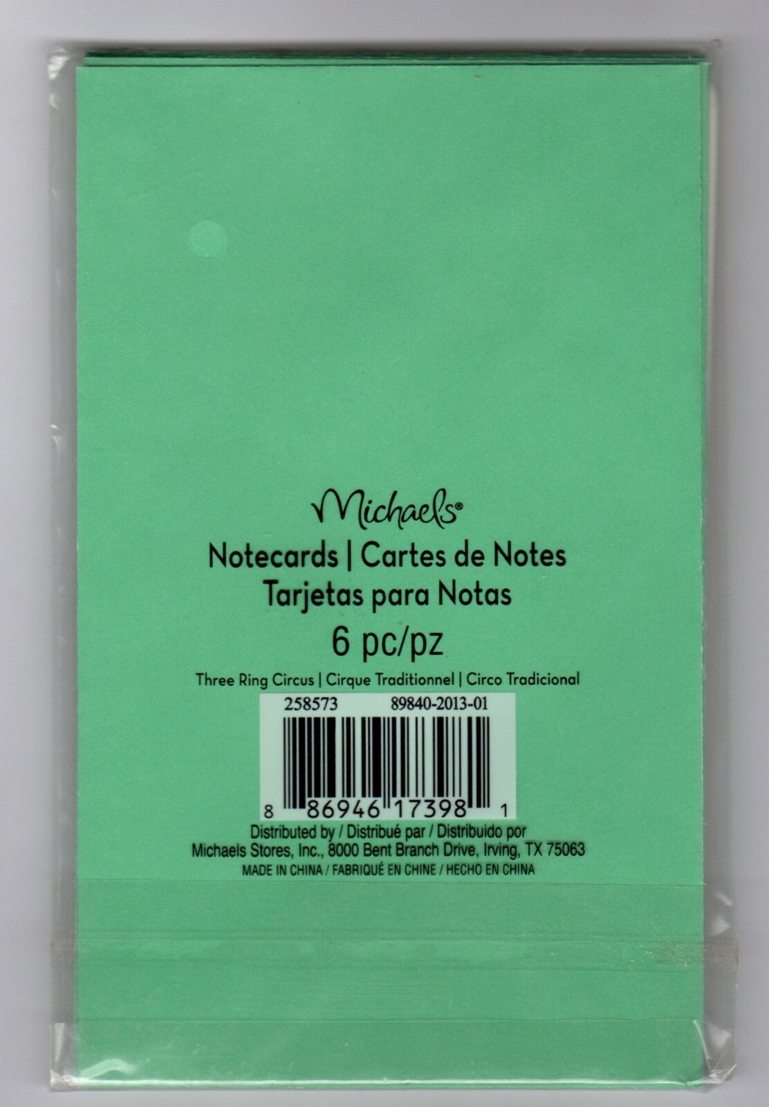 Three 3 Ring Circus Elephant Ball 6 PC Note Cards Party & Magnetic Pad ...