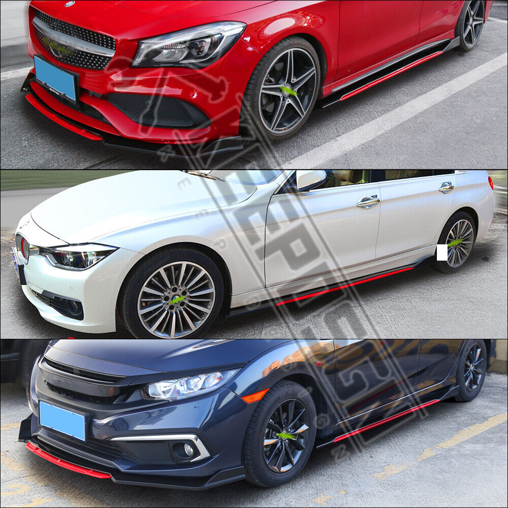 For Chevrolet Chevy Cruze Side Skirts Splitter Extension Rocker Panel ...