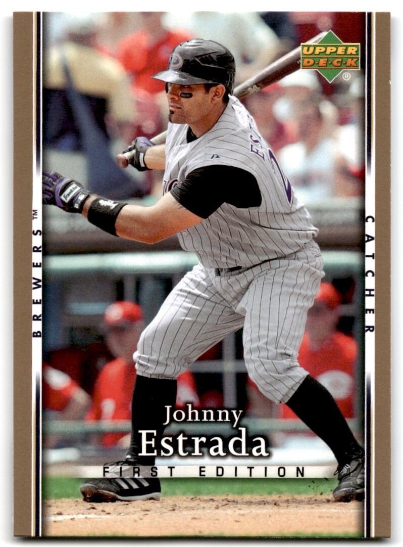 2007 Upper Deck First Edition Johnny Estrada Baseball Cards #171 | eBay
