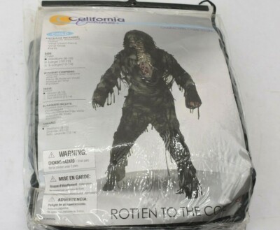 California Costume Collection Rotten To The Core Swamp Zombie Halloween ...