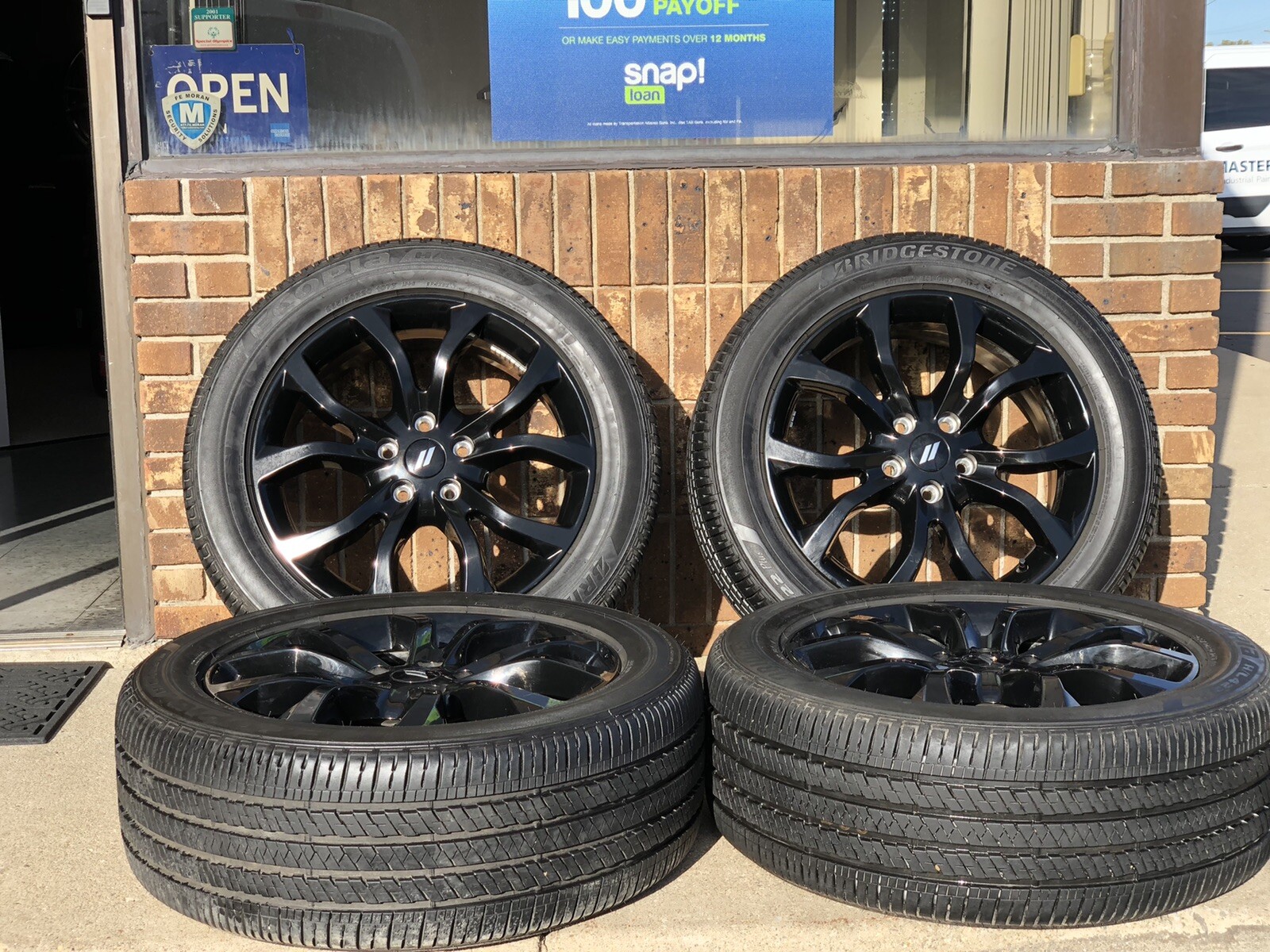 20" Dodge Durango RT Black wheels rims tires Factory OEM 2019 2020 set ...