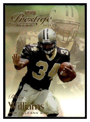 1999 Playoff Prestige SSD B162 Ricky Williams Rookie RC New Orleans ...