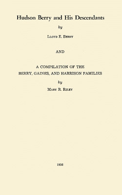 Hudson Berry and His Descendants | eBay