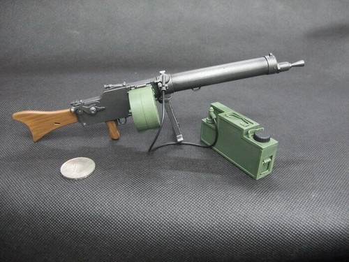 MG08/15 Machine Gun for German Army 1/6th Scale 12" Action Figure 1:6 ...
