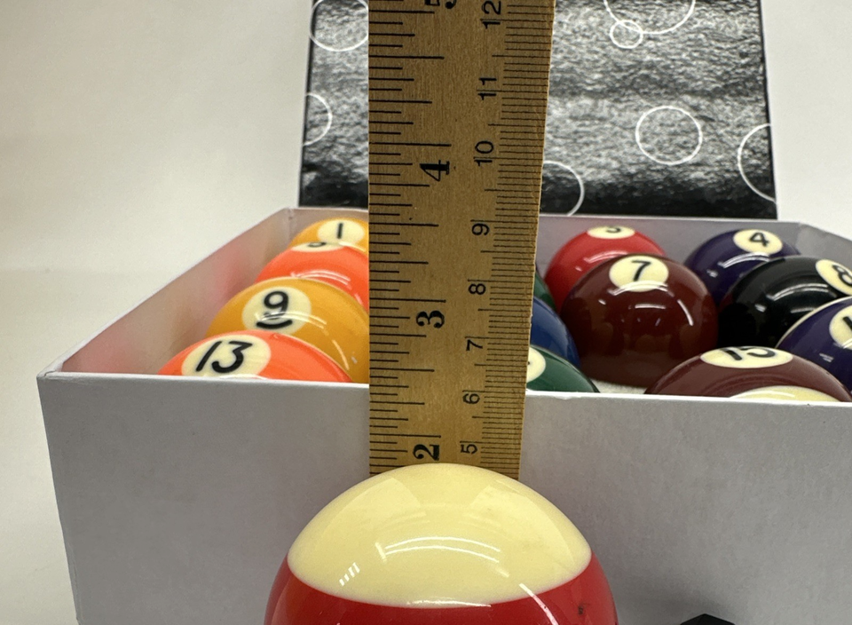 Vintage Billiard Balls Pool Ball Set Original Box Full Set | eBay