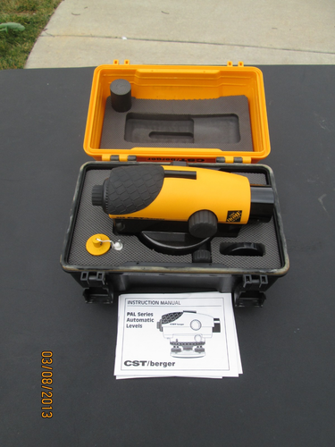 CST/Berger 24x transit level Optical scope construction surveying tool ...