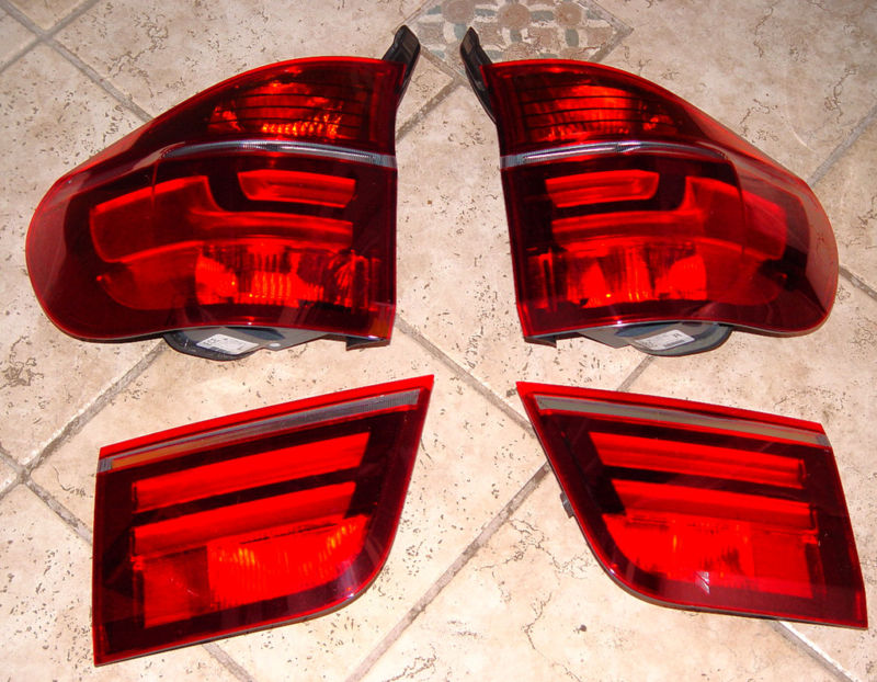 BMW E70 X5 2007-2010 To E70 LCI Genuine LED Facelift Taillight Retrofit ...