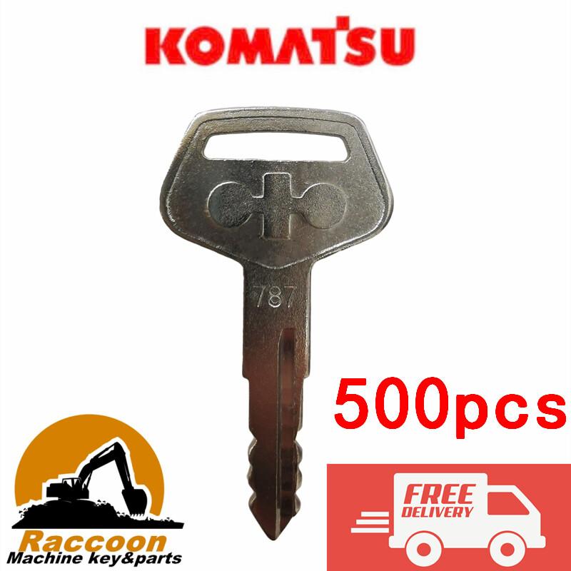 500pcs Fits Komatsu Keys # 787 for Excavator Grader Dozer Loader Heavy Equipment | eBay