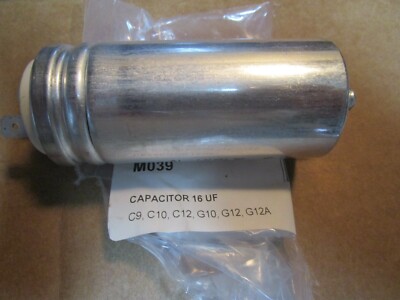 GLOBE CHEFMATE C9,C10,C12 CAPACITOR 16UF OEM# M039 | eBay