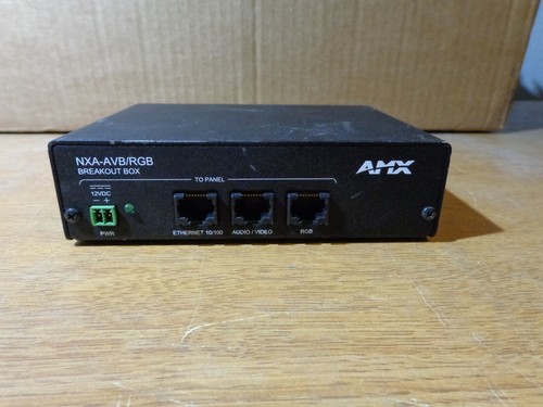 AMX NXA-AVB/RGB Audio Video Breakout Box RGB Component S-Video (NO ac ...