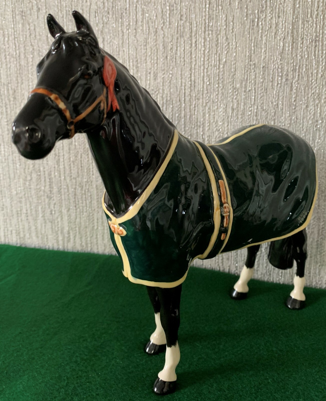 BESWICK HORSE CHAMPION WELSH MOUNTAIN PONY BLACK GLOSS No. BCC 1999 ...