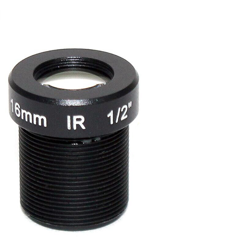 Camera Board Lens 5MP FL 16mm F2.0 M12x0.5 Mount FOV 29°x23°x17° Format ...