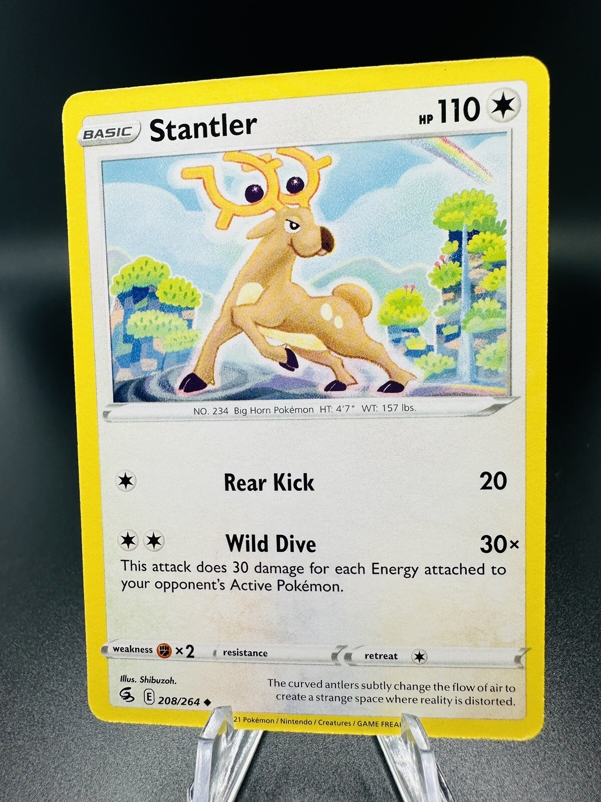 Pokemon TCG - Stantler 208/264 - Fusion Strike 2021 | eBay