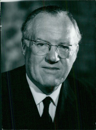 British personality Sir Peter Roberts poses for... - Vintage Photograph ...