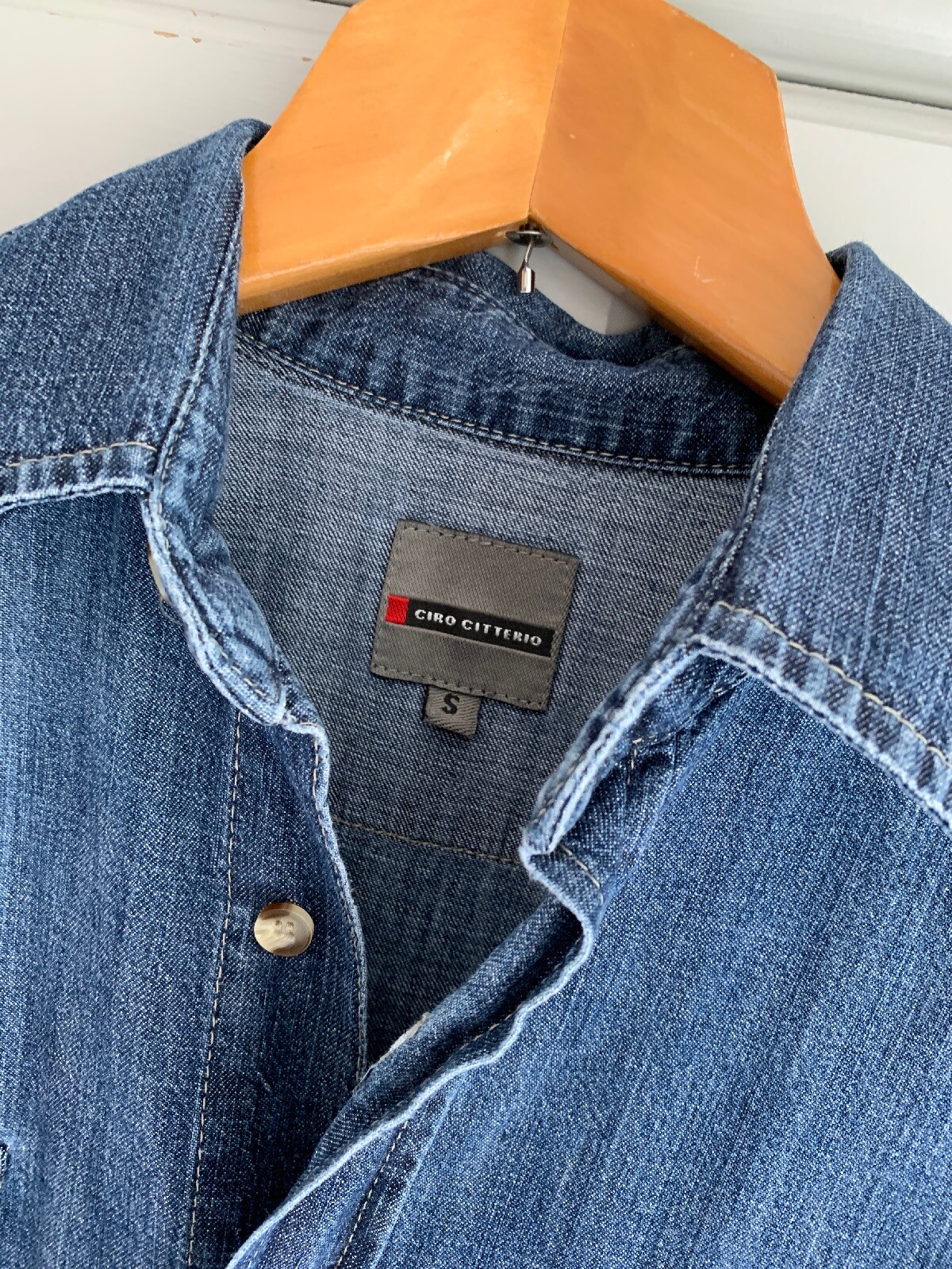 Mens Size S Ciro Citterio Denim Shirt Pre Owned. | eBay UK