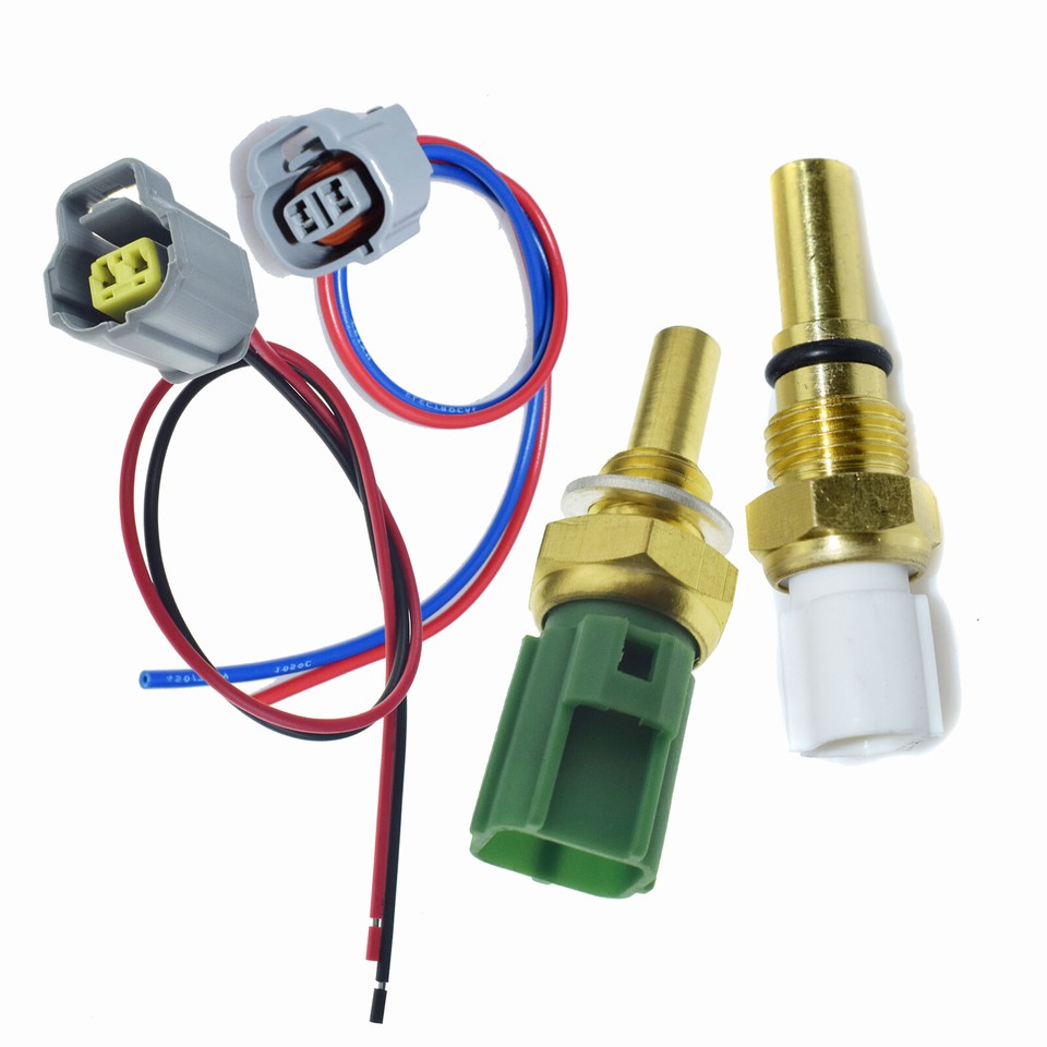 Radiator Coolant Fan Switch & Temp Sensor W/Connectors For Toyota Camry ...