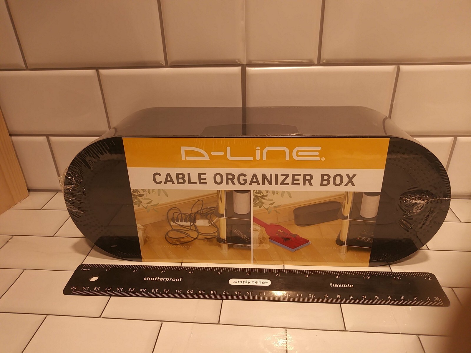NEW SEALED D-LINE CABLE ORGANIZER BOX - 12 3/4" (L) X 5" (W) X 4 1/2 ...