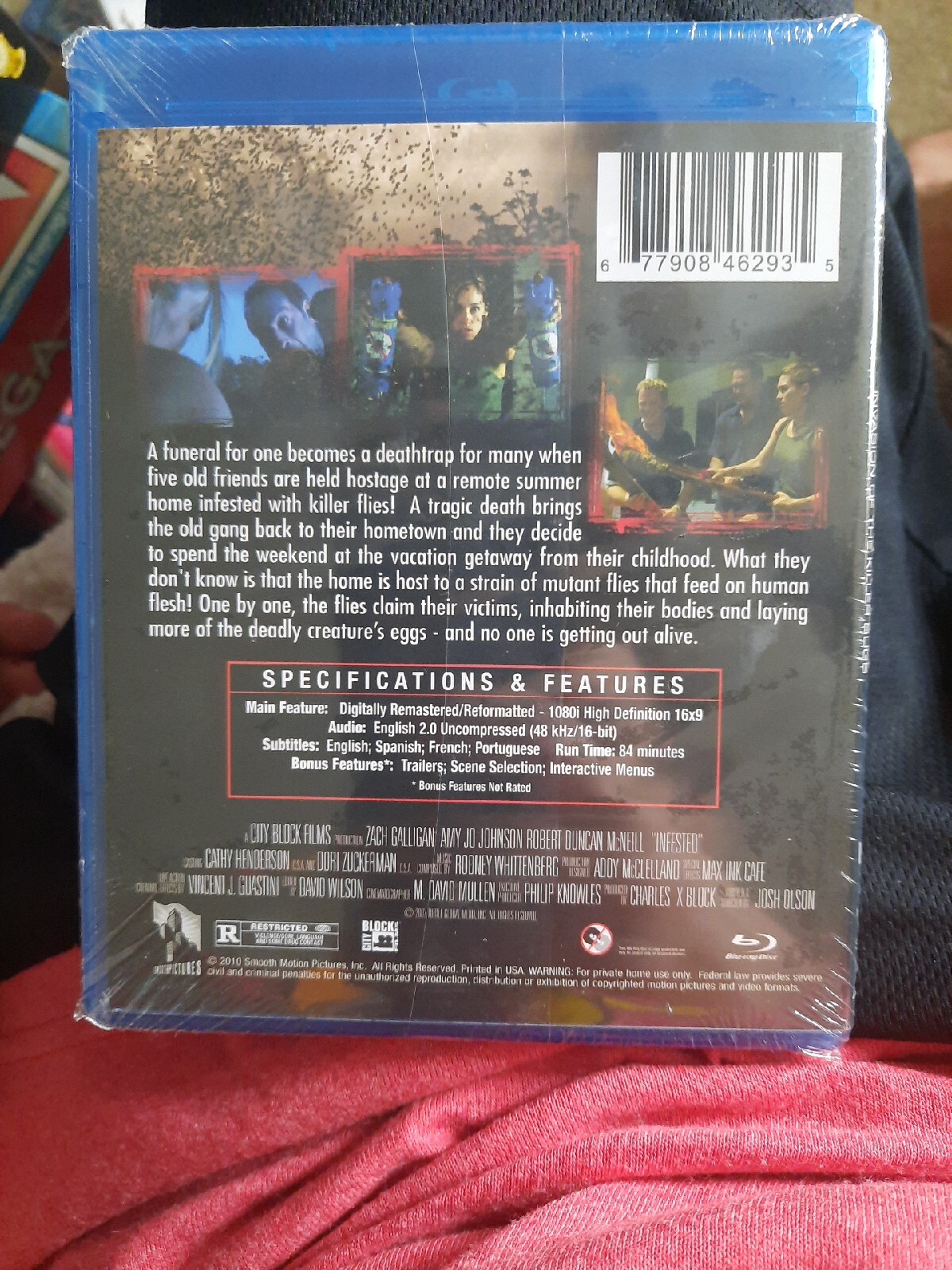 Infested Blu Ray Disc 2011 Horror Invasion of Killer Bugs Flies for ...