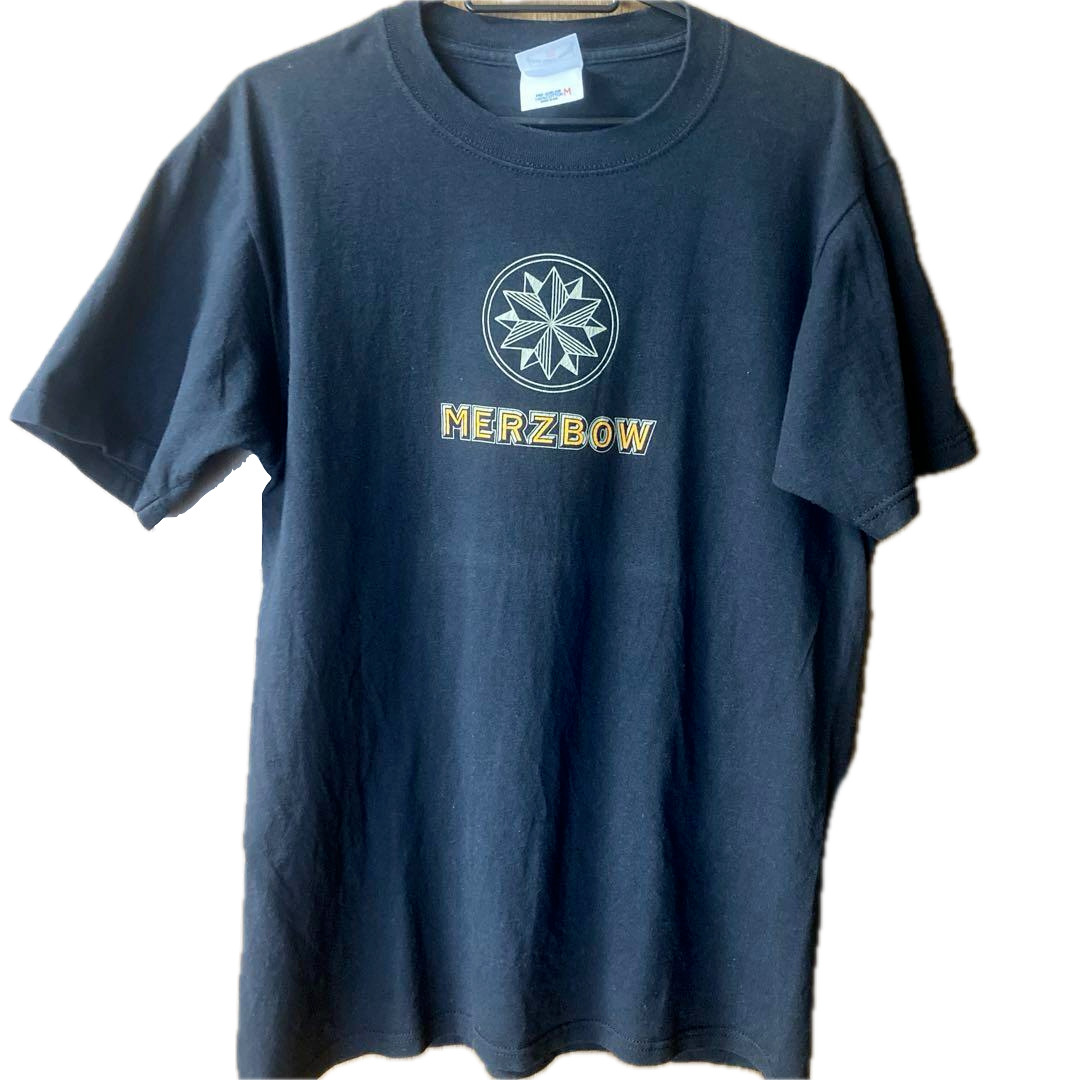Rare Merzbow T-Shirt Black Vintage Logo Graphic Japan… - Gem