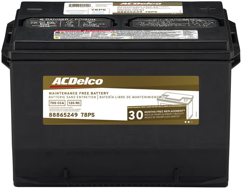 Vehicle Battery-30 Month Warranty ACDelco 78PS for sale online | eBay