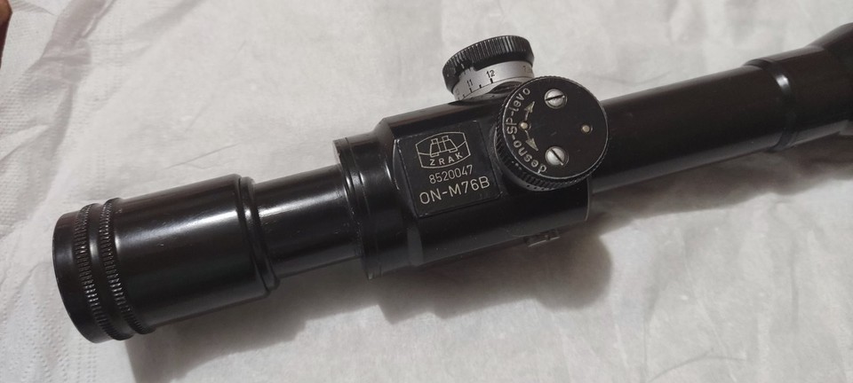 VINTAGE ORIGINAL ZRAK 4x32 ON-M76B SCOPE | eBay