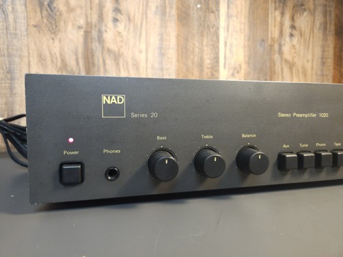 *Fully Serviced* NAD 1020 Stereo Pre-Amplifier | eBay