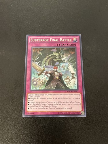 Subterror Final Battle MACR-EN085 Yugioh Yu Gi Oh! Rare Nice! | eBay