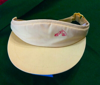 RCA Collectable Advertising Yellow Sun Visor with Nipper | eBay