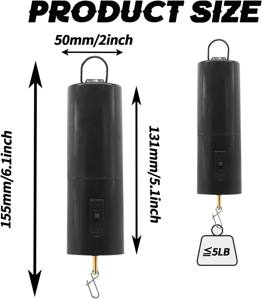 Wind Spinner Motor Hanging Display Rotating Motor Battery Operated ...