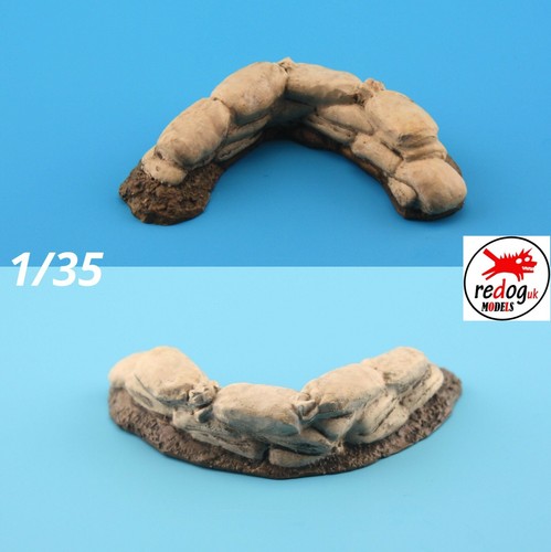 1/35 Redog Military Scale Model Sand Bag / Machine Gun Emplacement | eBay