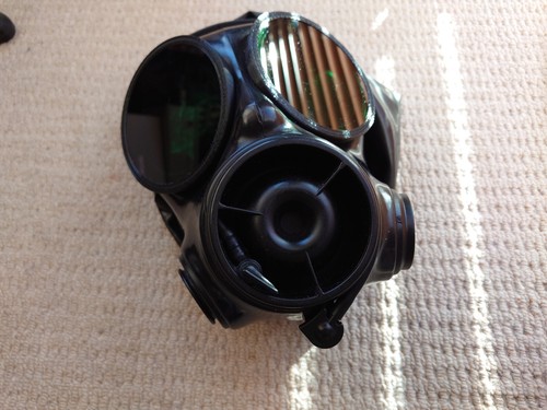 S10 Gas Mask Coloured Outsert Filter Lenses Perspex Polycarbonate ...