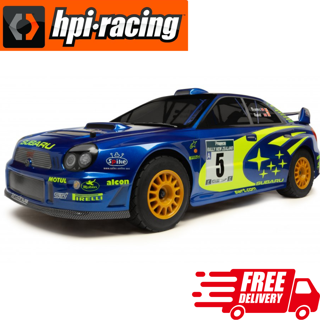 HPI WR8 Flux RC Rally Car 2001 WRC Subaru Impreza 1/8 4WD RTR 60+ MPH ...