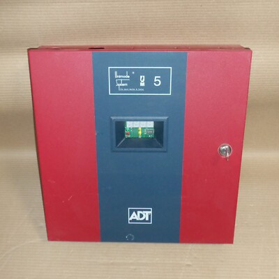 ADT UNIMODE 5 CONTROL COMMUNICATOR FIRE ALARM MONITOR CONTROL W/ 1 KEY ...