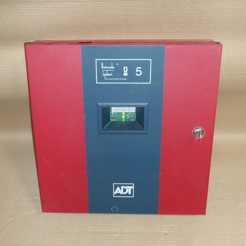 ADT UNIMODE 5 CONTROL COMMUNICATOR FIRE ALARM MONITOR CONTROL W/ 1 KEY ...