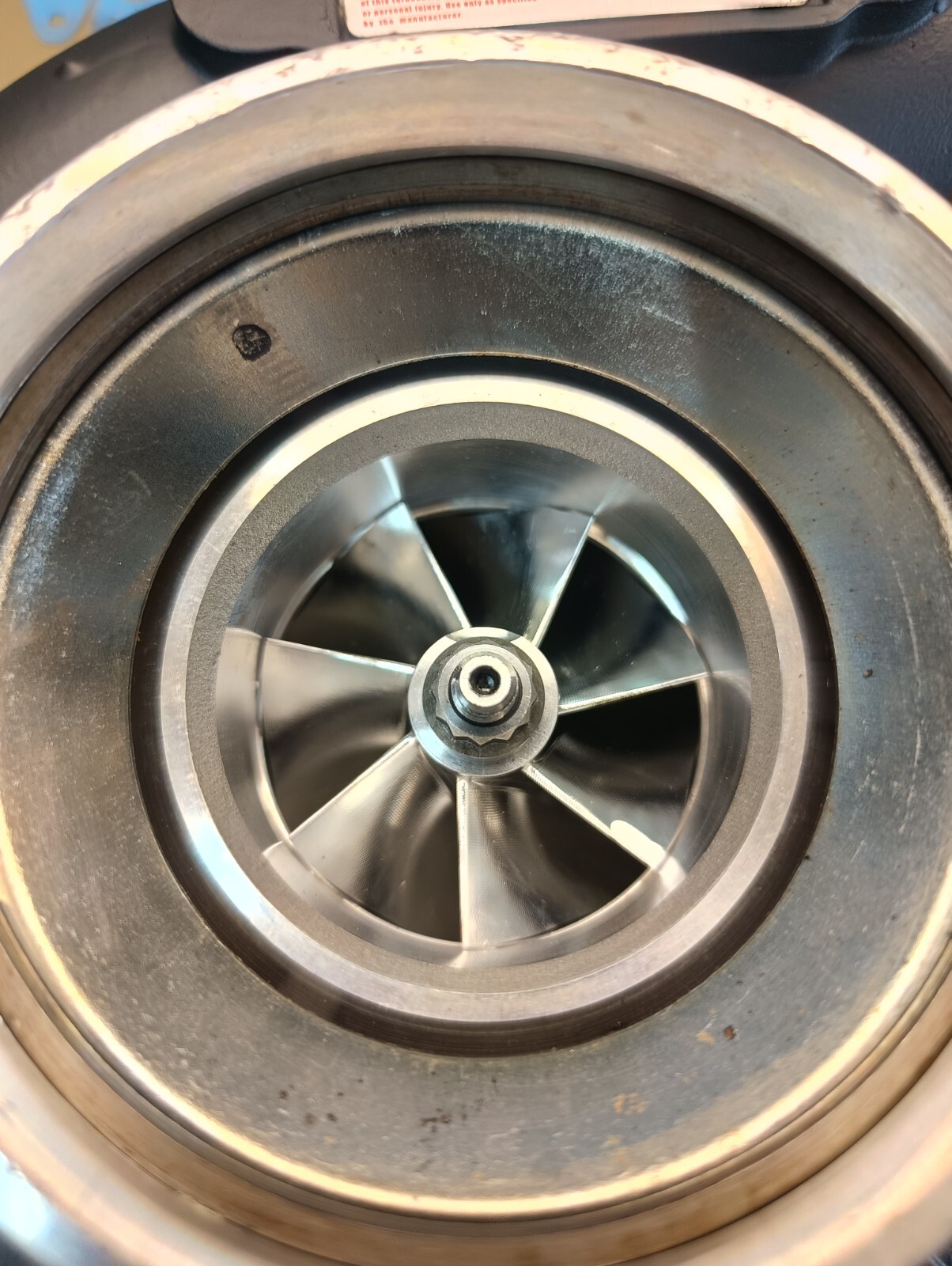 Turbocharger Turbo Holset HX35 T3 12cm twin scroll billet V-band 3 ...