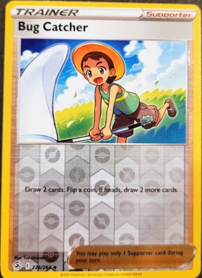 Pokémon TCG | Bug Catcher | Fusion Strike #226 | Reverse Holo | eBay