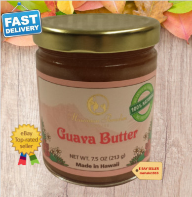 🌺GUAVA BUTTER FRUIT SPREAD HAWAII HAWAIIAN PARADISE CANDIES -7.5 OZ ...