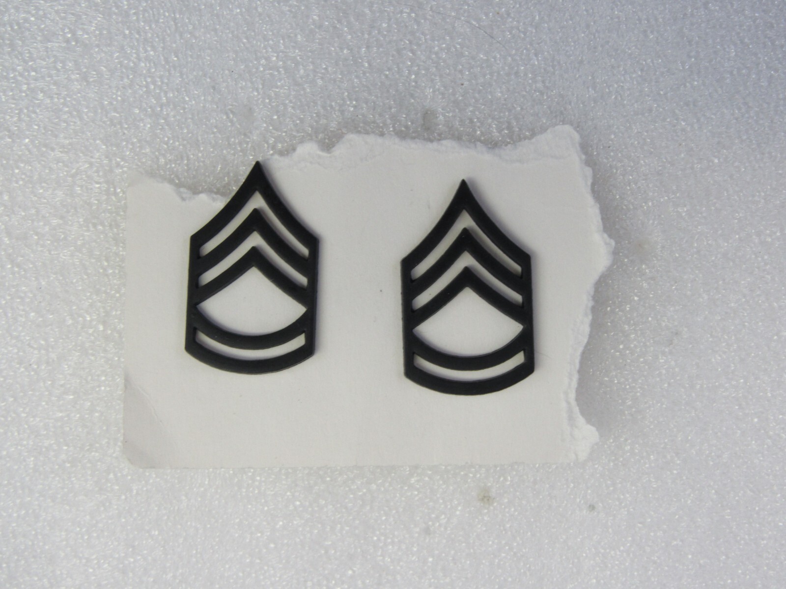 US Army Sergeant First Class SFC E-7 Subdued Rank Insignia Lapel Pin ...