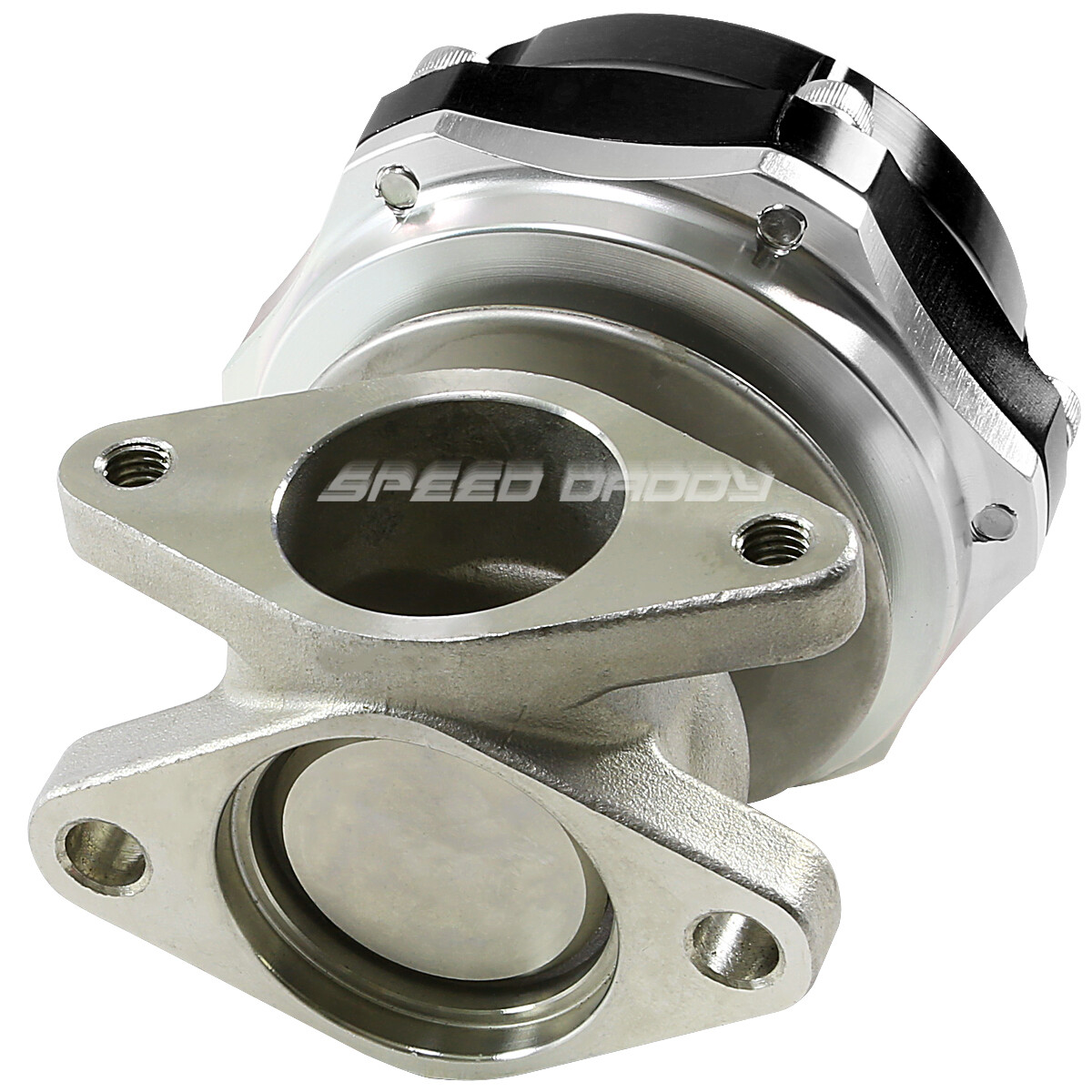 35MM/38MM TURBO CHARGER MANIFOLD BLACK 20 PSI COMPACT 2-BOLT EXTERNAL ...