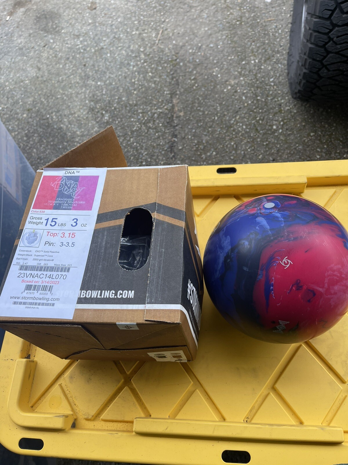 Storm DNA Bowling Ball 15 | eBay