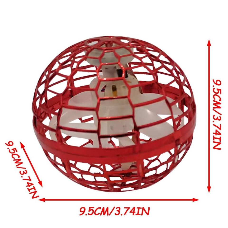 GIFT + Flying Orb Ball Toy, Hover Orb Spinner, Hand Drone Orbit, Flying ...