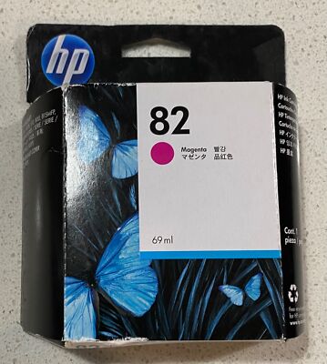 C4912A Magenta #82 Ink Cartridge Genuine | eBay
