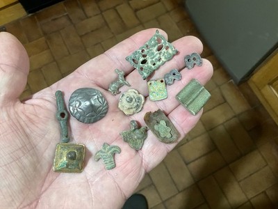 Handful Of Mostly Medieval Mounts.Metal Detecting Finds | eBay UK