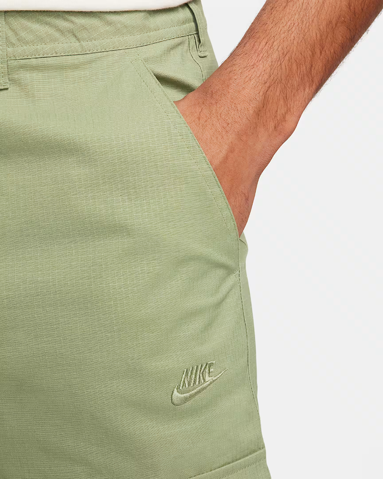 New Nike Club Men's Cargo Pants Straight Oil Green FZ5765-386 Size ...