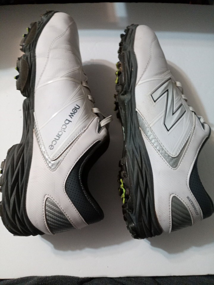 New Balance Striker NBG2005 White Gray Golf Shoes Mens 12 Wide 4E ...