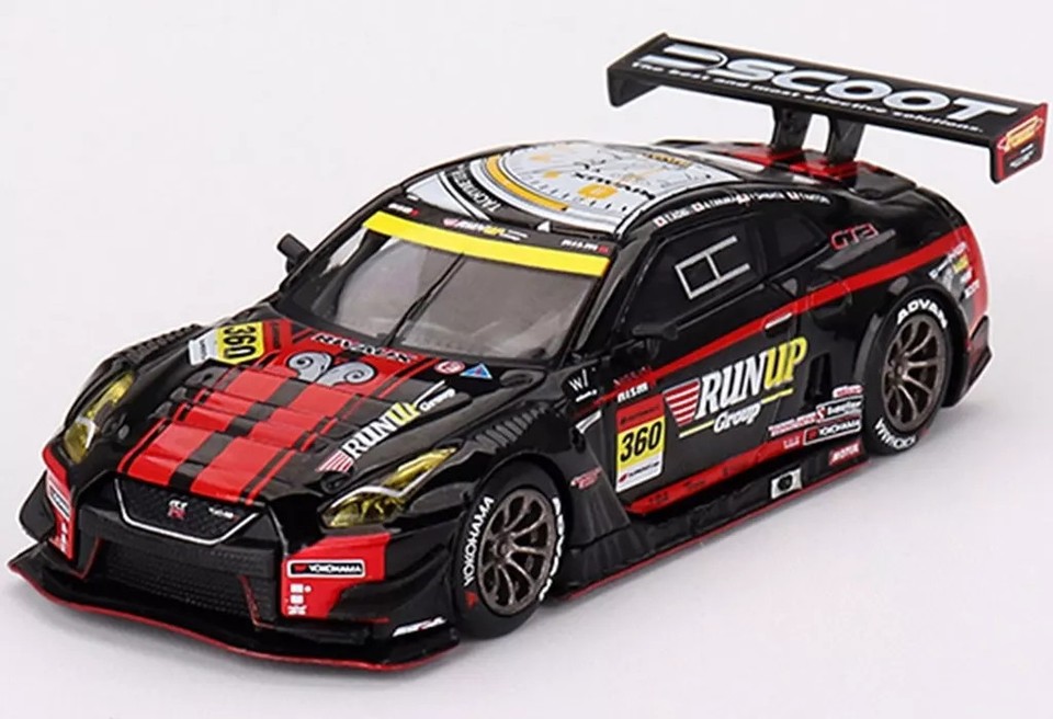 Minicar 164 Nissan GT-R Nismo GT300 SUPER GT Series 2023 "RUNUP RIVAUX ...