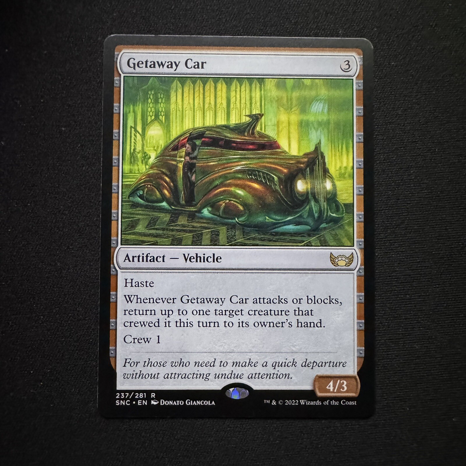 Getaway Car MTG Magic the Gathering(237/484) Streets of New Capenna LP ...