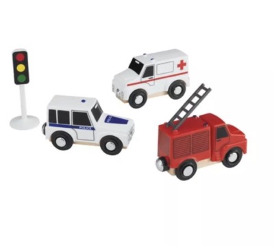 Playtive Junior Emergency Vehicle Set 4 Piece Set. | eBay UK